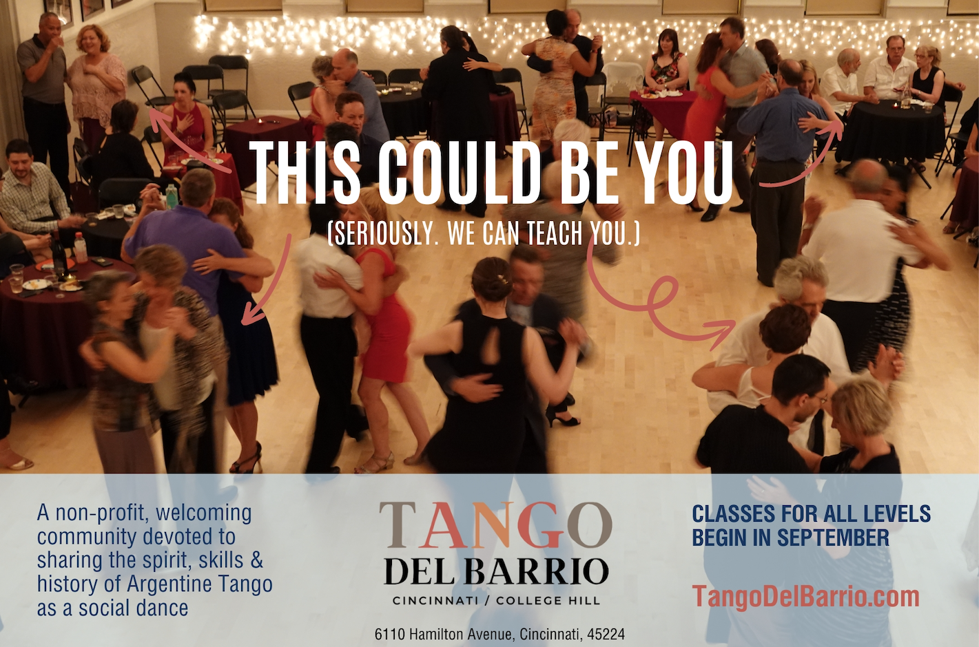 Cincinnati Tango – Argentine tango classes and events